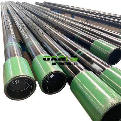 China Slotted Casing Pipes High-Strength Alloy Steel Construction for Maximum Fluid Flow and Superior Sand Control in Wells for sale