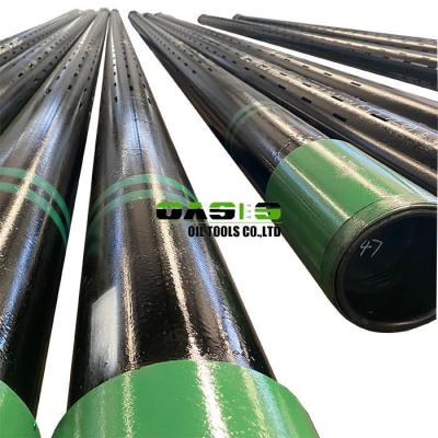 China Slotted Casing Pipes High-Strength Alloy Steel Construction for Maximum Fluid Flow and Superior Sand Control in Wells for sale