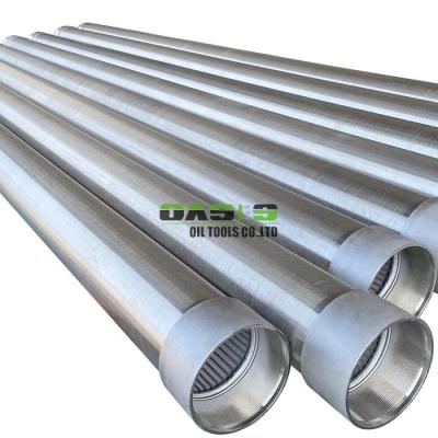 China Premium Wire Wrapped Screen Solutions for Effective Sand Control and Liquid Filtration in Oil, Gas, and Water Industries for sale