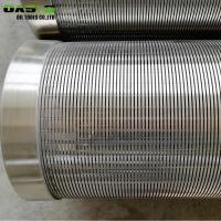China 6 5 / 8 '' Screen Casing Pipe , Point Pipe Screen With Plain / Thread Connection End for sale