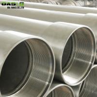 China Durable Downhole Casing Tube , Biotechnology Perforated Well Casing Pipe for sale