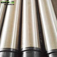 China Double Layer Wire Wrapped Screens , High Strength Vee Opening 4 Inch Well Screen for sale