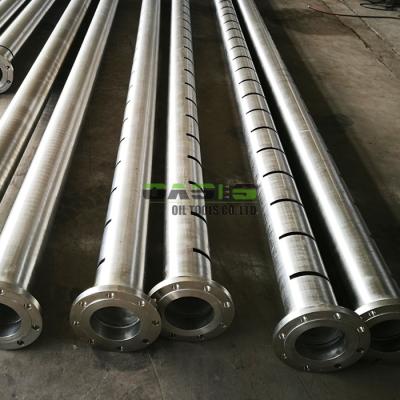 China Square Stainless Steel Slotted Pipe , Seamless Slotted Screen Pipe API J55 Grade for sale