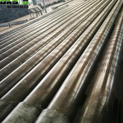 Cina Materiale scanalato senza cuciture dell'acciaio a basso tenore di carbonio del OD 168mm del filtro per pozzi dell'olio 400 serie in vendita