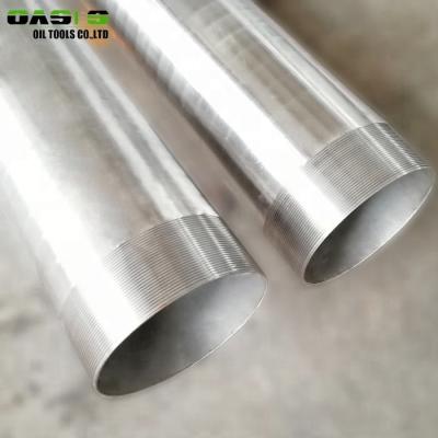 China 10 Inch 304 Stainless Steel Casing Pipes With Threaded Coupling ERW Technique for sale
