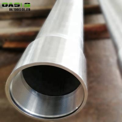 China 10 Inch 304 Stainless Steel Casing Pipes With Threaded Coupling ERW Technique for sale