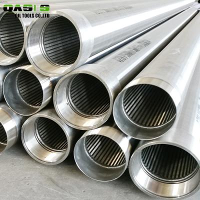 China Round Metal Stainless Steel Well Screen Pipe For Borehole Drilling 2mm Thickness for sale