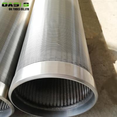 China Round Well Pump Filter Screen 3 - 12mm Thickness With API BTC Connection for sale