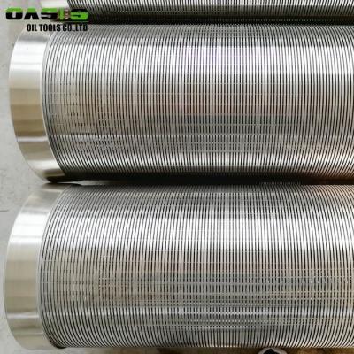 Cina Base continua perforata di Rod della scanalatura del tubo del filtro per pozzi dell'acciaio inossidabile della tela in vendita