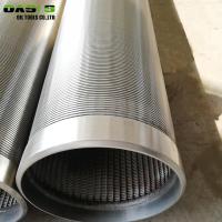 China Galvanized Surface Stainless Steel Well Screen Pipe Non Alloy For Drill Pipe for sale