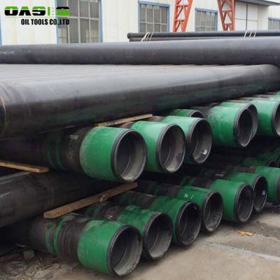 China BTC Thread Steel Well Casing Pipe 7.09 - 20.24 Mm Thickness Extruded Technique for sale