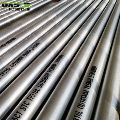 China Cold Rolled Stainless Steel Well Casing , API 5CT Perforated Casing Pipe for sale
