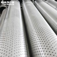 China Drainage Filter Perforated Stainless Steel Pipe Screen For Liquid Filter for sale