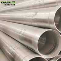 China Drainage Filter Perforated Stainless Steel Pipe Screen For Liquid Filter for sale