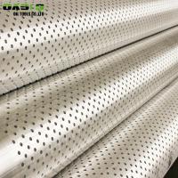 China Drainage Filter Perforated Stainless Steel Pipe Screen For Liquid Filter for sale