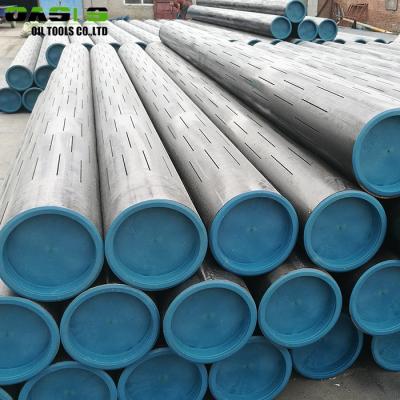 Chine 50.3 - Filtre pour puits encoché par OD de 161,7 millimètres avec la forme ronde d'embouts filetés à vendre