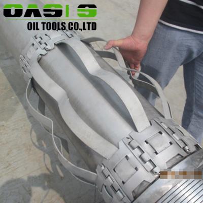 China 3 - Section Structure Bow Spring Centralizer Easy Installation For Oil Pipe for sale