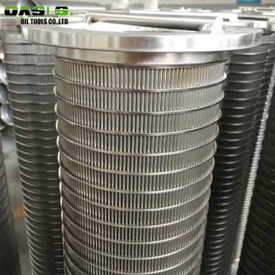 China Stainless Steel Gas Filter Element , 219mm OD Baskets Cylindrical Screens for sale