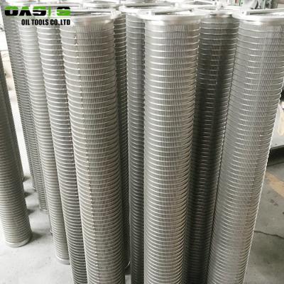 China Stainless Steel Gas Filter Element , 219mm OD Baskets Cylindrical Screens for sale