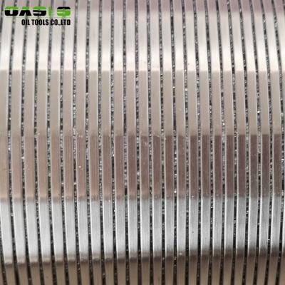China Gravel Packed Wedge Wire Cylinder , Welded Wedge Wire Filter For Water Well Drilling for sale