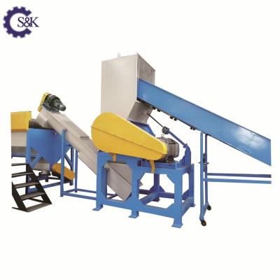 China Waste Plastic bottle reprocess recycled machinery waste plastic recycling machine for sale
