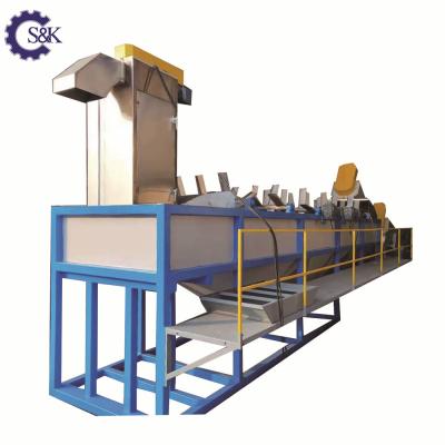 China 300kg plastic waste bag hdpe plastic waste recycle washing production line reprocessing machine for sale