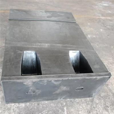 China Element Type Dock Rubber Fender Smooth NR Heavy Duty Rubber Bumper for sale