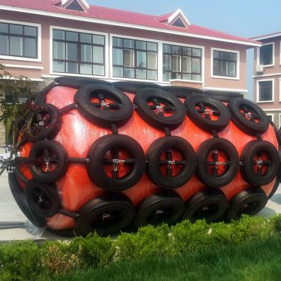 China 3.3*6.5M Floating Foam Fender Wear Resistant PU Foam Filled Fender for sale