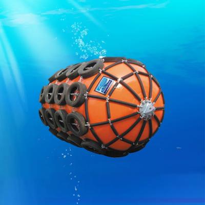 China Bunter Ozean-Schutz Fenders PUs EVA Floating Foam Fender 2000*3500mm zu verkaufen