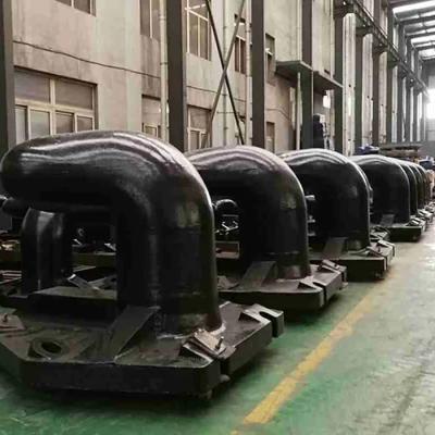 Cina Marine Cast Iron Mooring Bollards Horn Staghorn in vendita