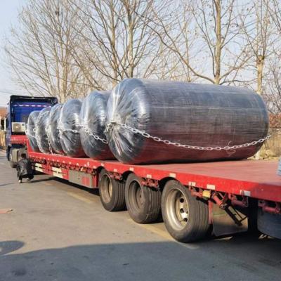 China Customized Floating Rubber Fender Green Pickup Marine Sea Foam Bumper for sale