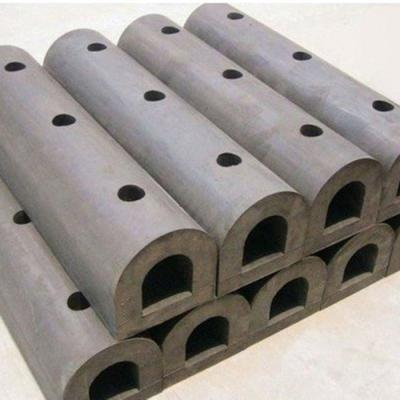 China Dependable D Type Fenders Bearing Pads Marine Bollards Channel Marker Buoys Ship Corner Fenders for sale