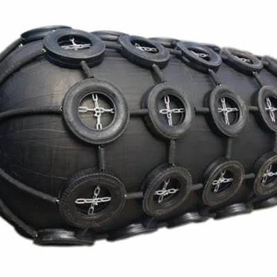 China Tensile Strength Impact Resistant Pneumatic Marine Fender with Cylindrical Shape for sale