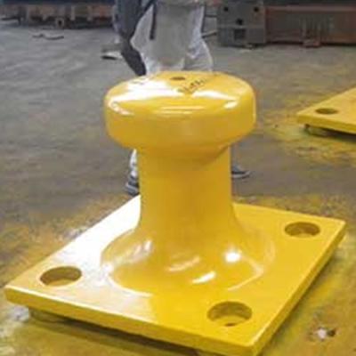 China Mooring Bollard Ship Cast Iron Steel Bollard for Berthing Post for sale