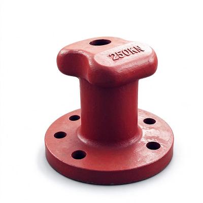 China Customizable Design Galvanizing Spraying Mooring Bollards with Stable Performance for Marine Mooring Posts for sale