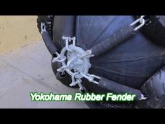 Marine Inflatable Yokohama Rubber Fender Customized For Ship To Ship
