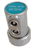 UT Transducer, Ultrasonic flaw detector probe, Straight Probe, Angle Beam, Dual element