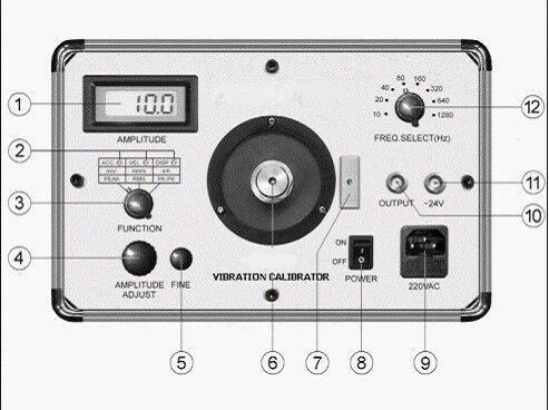 Digital Vibration Calibrator, Portable Vibration Meter Calibration,Calibrate accelerometer velocity