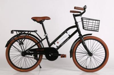 China CE standard hi-ten steel  24/26 inch New York style city bike with Shimano 6/7 speed and Cowhide seat for sale