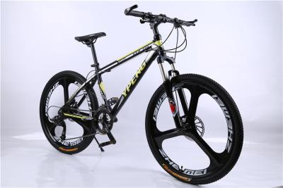 China Factory OEM 26 inch Shimano 24 speeds disc brake alloy mountain bicycle with mag alloy one wheel for sale