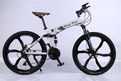 China Factory price OEM 6 spoke mag alloy wheel Shimano 21/24/27/30 speed aluminium alloy chinese folding MTB bicycle for sale