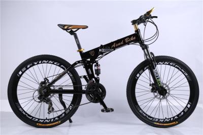 China Factory price OEM 6 spoke mag alloy wheel 40mm rim Shimano 21/24/27/30 speed aluminium alloy folding mountain bicicle for sale