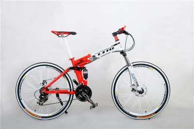 China Factory price OEM 36 spoke wheel Shimano 21/24/27 speed aluminium alloy folding MTB for sale