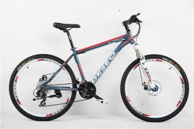 China Cheap price merchanic disc brake Shimano 21 speed aluminium alloy mountain bicycle MTB for sale