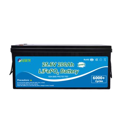 China Competitive Price 24V Energy Storage Battery 24v 200ah Lithium-Ion Battery 24V BMS LifePo4 Battery for Home for sale