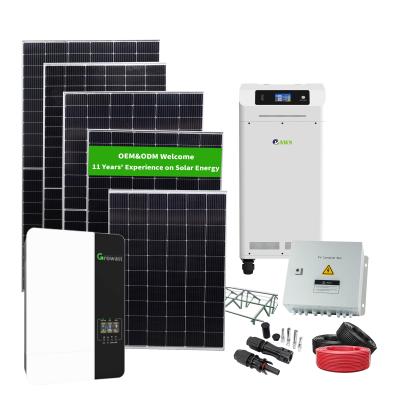 China Solar Energy System Manufacturer 10kw 20 Kw 30kw 40kw 50KW Solar  Systems Complete Kit for sale