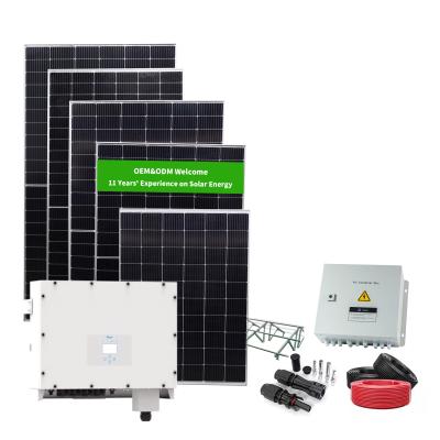 China Cheap Price Adjustable Solar System Kit Solar PV Ground Mounting Solar Photovoltaic Energy Conversion System for sale