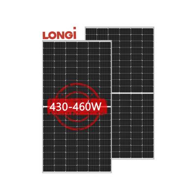 China High Power Longi Solar Mono Double Glass PERC Solar Panels 440W 445W 450W 455W Solar Energy Module for Solar System for sale