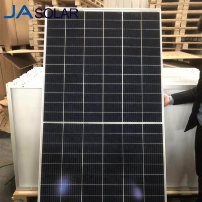 China Jinko Warehouse Solar Panel 550W 590W 600W New Price Tiger Pro Neo Half Cut N Type Solar Panel for Home for sale
