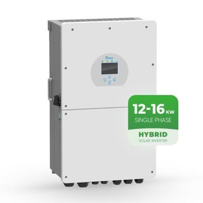 China Deye Hybrid Solar Inverter 12kw Three Phase Hybrid Inverter 12kw Low Voltage Home Use Solar Power Inverter for sale